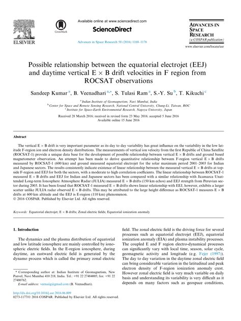 Pdf Estimating The Daytime Vertical Exb Drift Velocities In F Region Using Ground Magnetic And