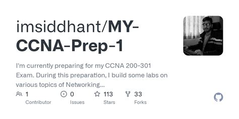 GitHub Imsiddhant MY CCNA Prep I M Currently Preparing For My CCNA Exam During