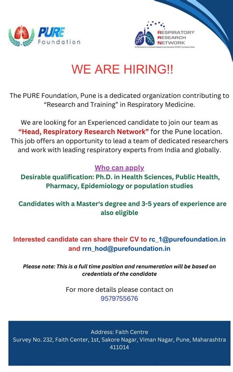 Dr Snehal Kulkarni On Linkedin We Are Hiring