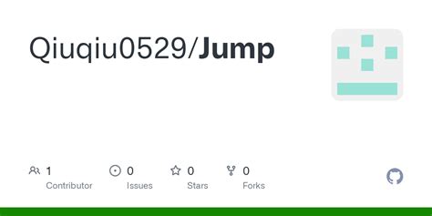 Github Qiuqiu0529jump