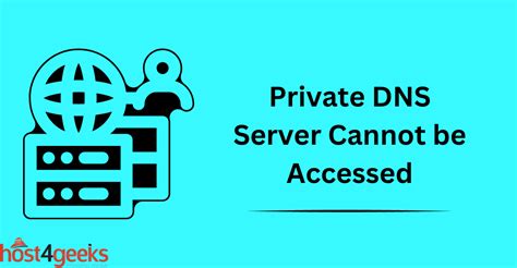 Private Dns Server Cannot Be Accessed