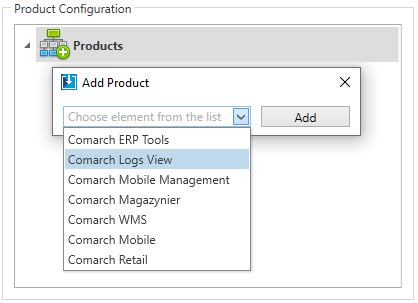 How To Add And Configure Comarch Logs View Product Comarch Auto Update Knowledge Base
