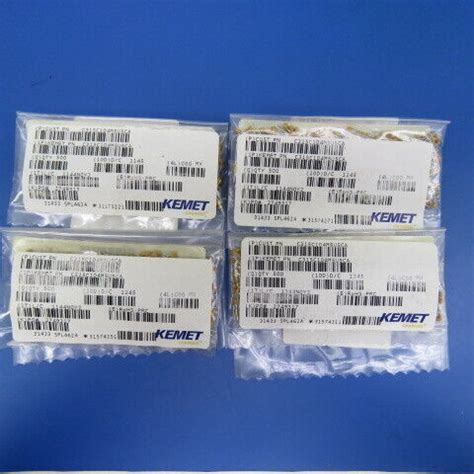 Kemet C315c104m5u5ta Qty Of 800 Per Lot Cap Cer 01uf 50v Z5u Radial