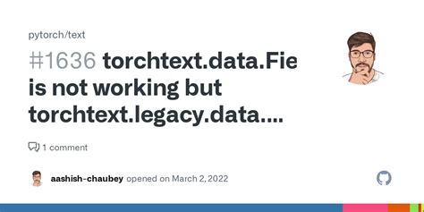 Torchtextdatafield Is Not Working But Torchtextlegacydatafield Is