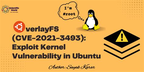 Overlayfs Exploit Kernel Vulnerability In Ubuntu Cve 2021 3493