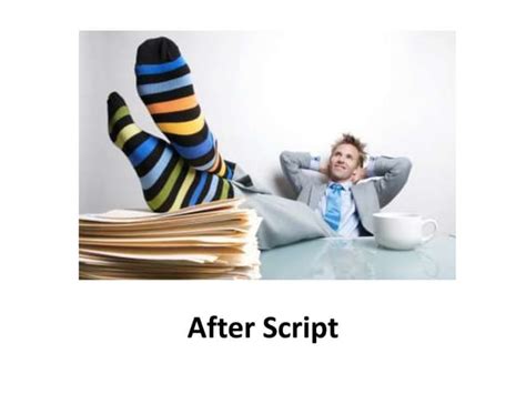 after script ppt