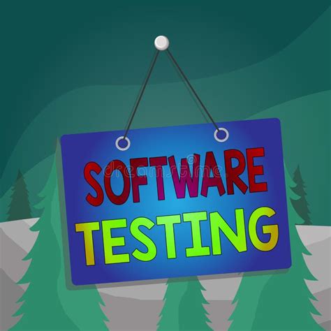 Word Writing Text Software Testing Business Concept For Evaluate The Functionality Of A