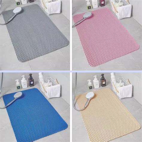 Non Slip Bathroom Mat Anti Slip Floor Mat Foldable Toilet Kitchen Shower Mat Bilik Mandi Pelapik
