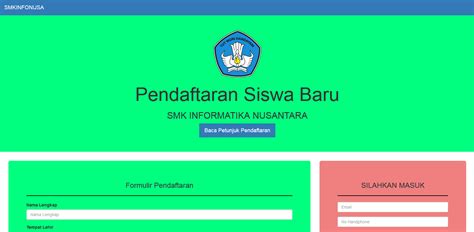 Aplikasi Web Ppdb V11 Aplikasi Pendidikan 2