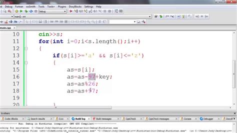 13 Caesar Cipher Encryption And Decryption In C In Kurdish Lecture