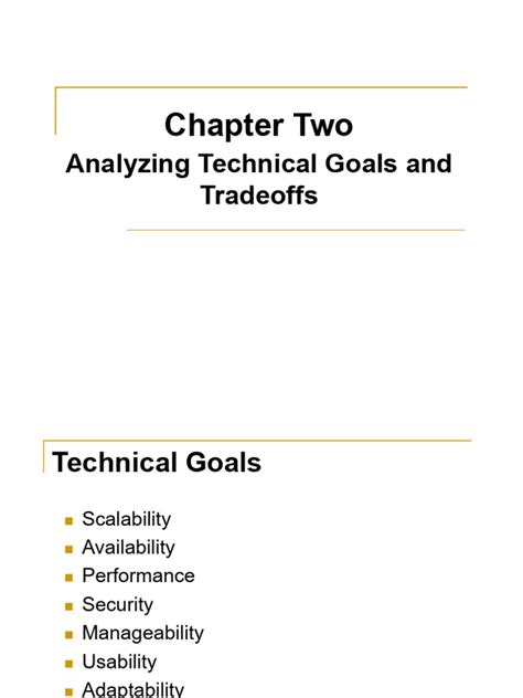 Chapter 2 Analyzing Technical Goals And Tradeoffs Pdf Computer Network Router Computing