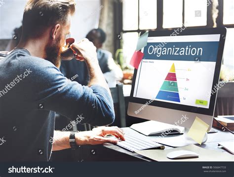 Hierarchy Organization Structure Position Chart Concept Stock Photo 506847733 Shutterstock