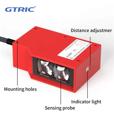 Ip67 Protected Diffuse Reflection Photoelectric Sensor Gtric