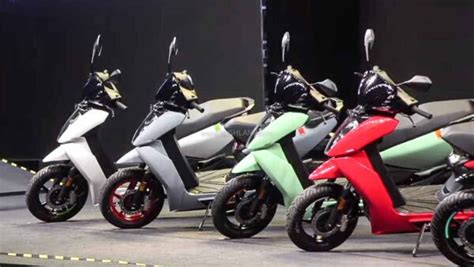 2023 Ather Electric Scooter Updates New Colours Features And More