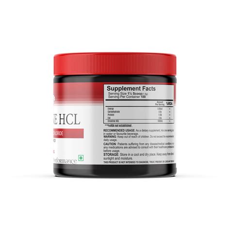 Natures Move Creatine Hcl Powder 150g Superior Absorption Strength And No Bloat