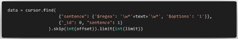 Pymongo Code For Regex Search Download Scientific Diagram