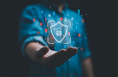 Premium Photo Businessman Holding Smartphone With Protection And Masker Key Icon For Input