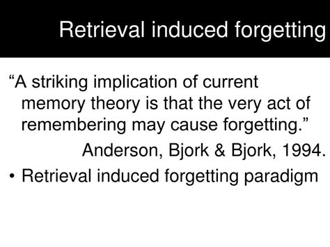 ppt freud was right inhibitory processes in memory powerpoint