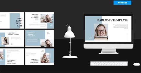 Babloma шаблон Keynote доклада Presentation Templates Включая