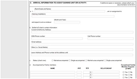Da Form 5434 Printable Form 2025