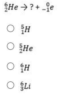 Solved If An Element Changes Into Another Element In A Chegg Com
