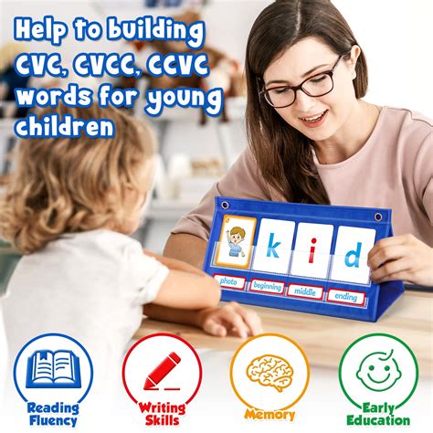 Mua Torlam Cvc Word Builder Kindergarten Classroom Must Haves Phonics