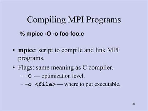 Programming With Mpi Ppt Download