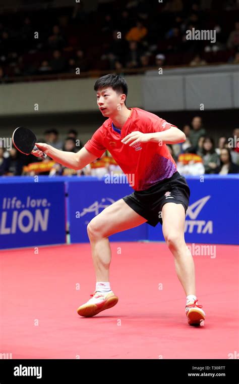 Ma Long CHN APRIL 5 2019 Table Tennis 32nd LION ITTF ATTU Asian Cup Yokohama 2019 Men S