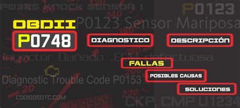 CÓdigo P0748 Todas Las Marcas Síntomas Y Soluciones