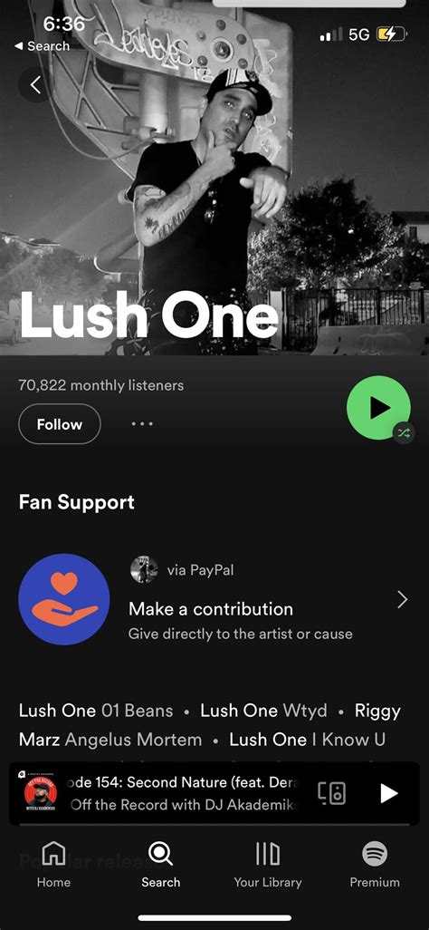 Lush One Has Damn Near Twice The Monthly Listeners As Almighty Wtf Is