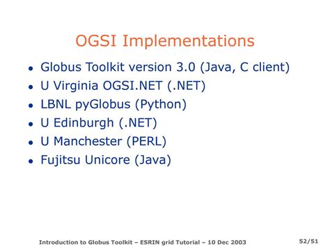 Introduction To Globus And Ogsa Ppt Download