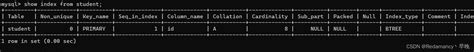 【mysql】mysql索引事务 csdn博客