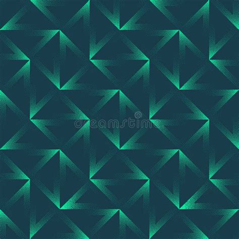 Triangular Grid Modern Geometrical Seamless Pattern Vector Turquoise