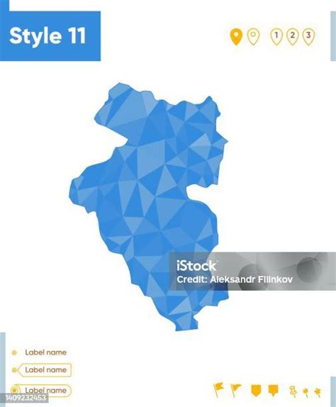 불간 몽골 파란색 낮은 폴리지도 다각형지도 개요 지도 벡터 일러스트레이션 0명에 대한 스톡 벡터 아트 및 기타 이미지 0명 개념 결정체 Istock