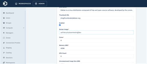Kasm Workspace Building A Custom Debian Image