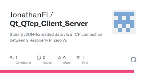 GitHub JonathanFL Qt QTcp Client Server Storing JSON Formatted Data Via A TCP Connection