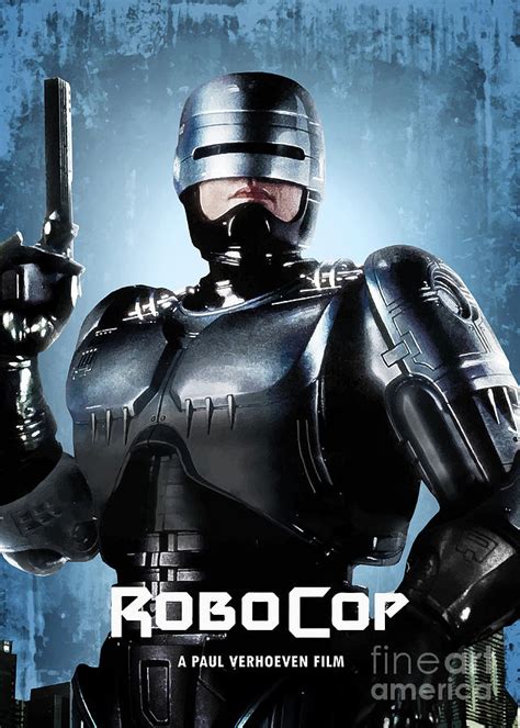 Robocop Digital Art By Bo Kev Fine Art America