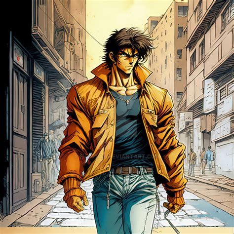 Ryo Saeba From City Hunter By Ekortal On Deviantart
