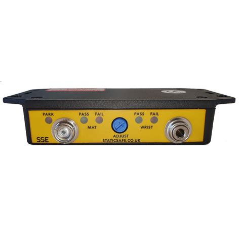 Sse Continuous Esd Wrist Strap And Mat Monitor