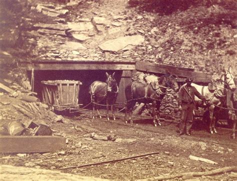 An Old Coal Mine In Appalachia 19th Century Mining History Virginia