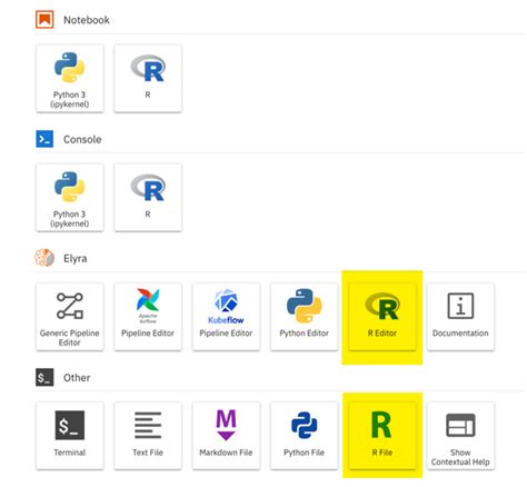 Elyra R Editor Vs Jupyterlab R Editor · Issue 2463 · Elyra Aielyra · Github