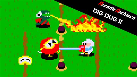 Arcade Archives Dig Dug Ii For Nintendo Switch Nintendo Official Site