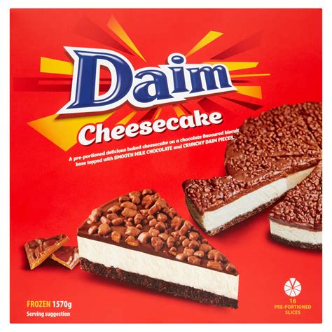 Daim Cheesecake 1570g Desserts Iceland Foods