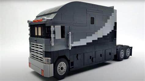 Freightliner Argosy Inspired Lego Super Sleeper Semi Truck Is Packed