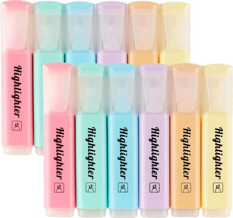 Pastel Highlighters Wilko Bic Highlighter Grip Pastel Kqph