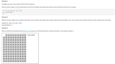 Solved Exercise 1 Complete Exercise 1 From Section 10 15 Of Chegg