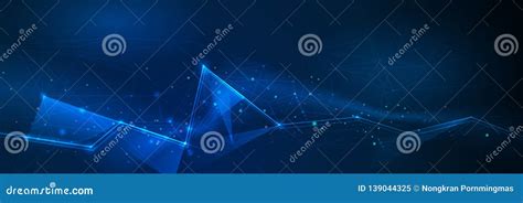 Vector Design Network Background Modern Science Chemistry Technology Concept Stock Vector