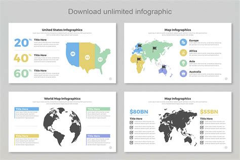 Map Infographic Templates Mighty Slide