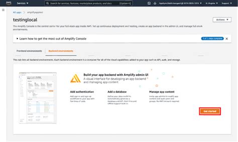 Aws Amplify To Host React Frontend With Cognito Authentication