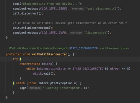 unable to write op code 3 error 133 and dfu library is stuck in the disconnecting status